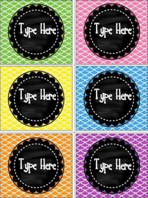Free Printable And Editable Labels For Classroom Organization