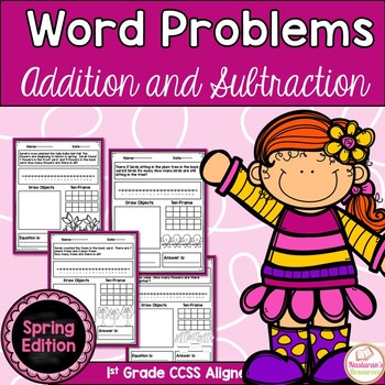 Word Problems In Spring Addition and Subtraction