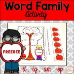 Free Word Family Activity