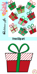 Free Christmas Gifts Clip art