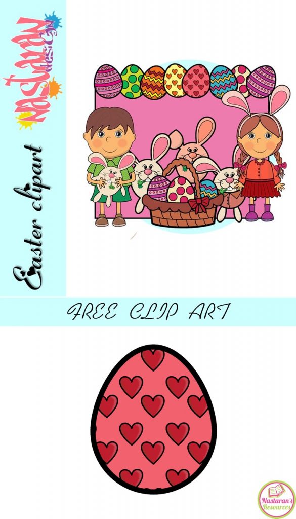 Easter Eggs Clip Art Free