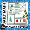 Daily Math 1st Grade Worksheets For Christmas Time Freebie