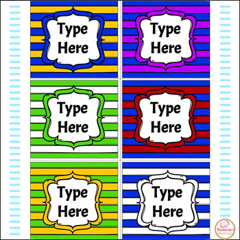 Editable Labels-Superhero Labels - Nastaran's Resources