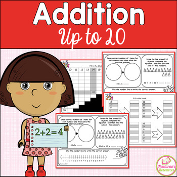 Addition Up to 20 Worksheets - 1st Grade Math Worksheets - Nastaran's ...