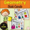2D and 3D Shapes Task Cards