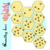 Counting Clip Art -Bees Clipart