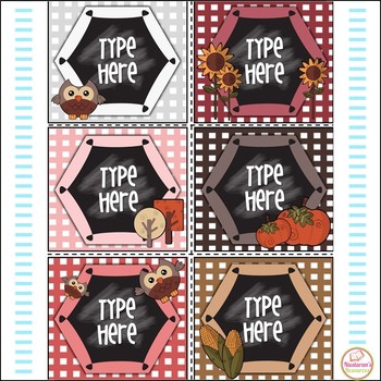 Editable Labels - Thanksgiving Labels > Nastaran's Resources